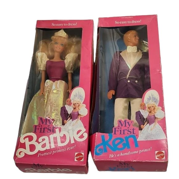 Barbie | Other | 989 My First Barbie My First Ken Doll New | Poshmark
